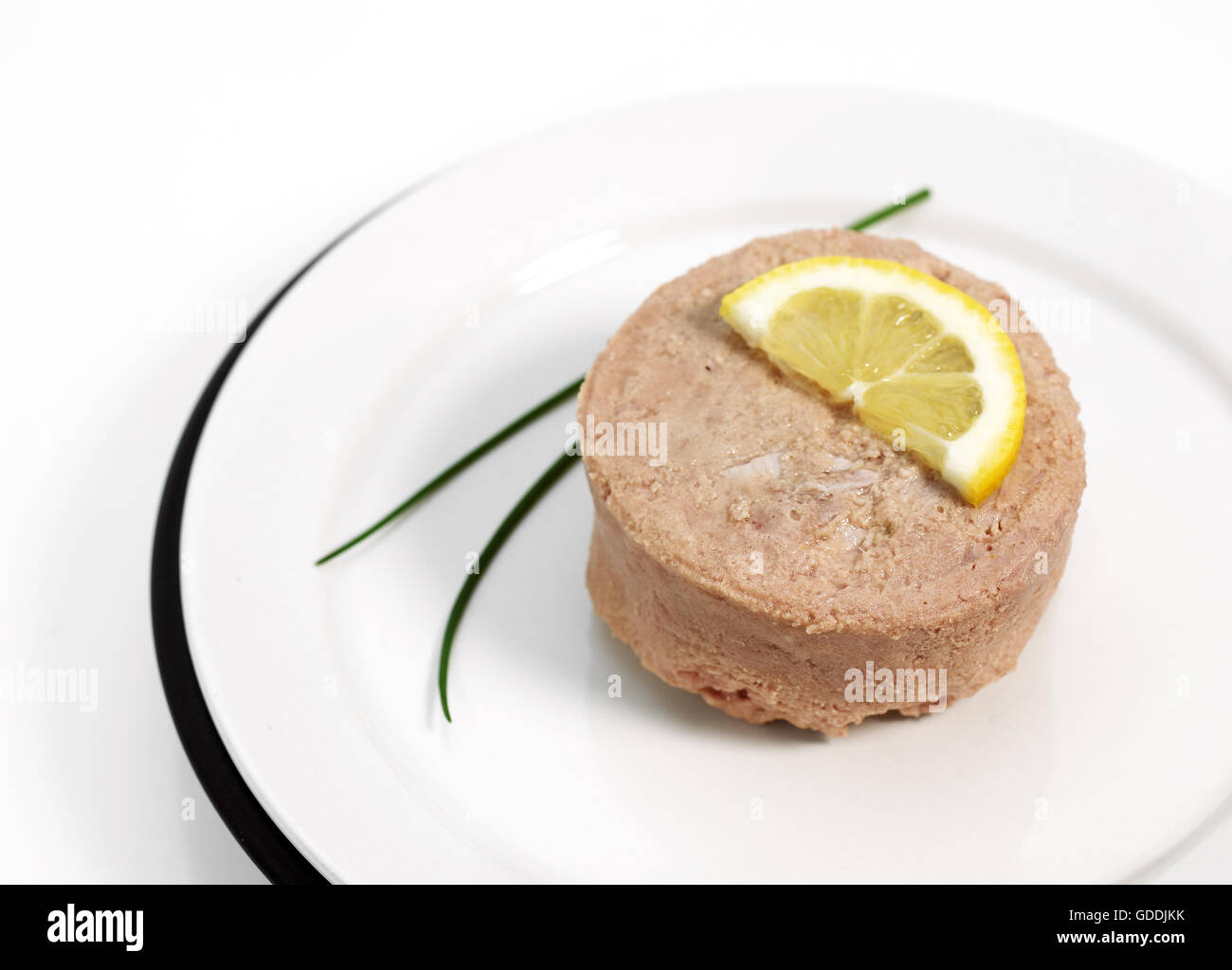 Plate with Canned Tuna Fish Stock Photo - Alamy