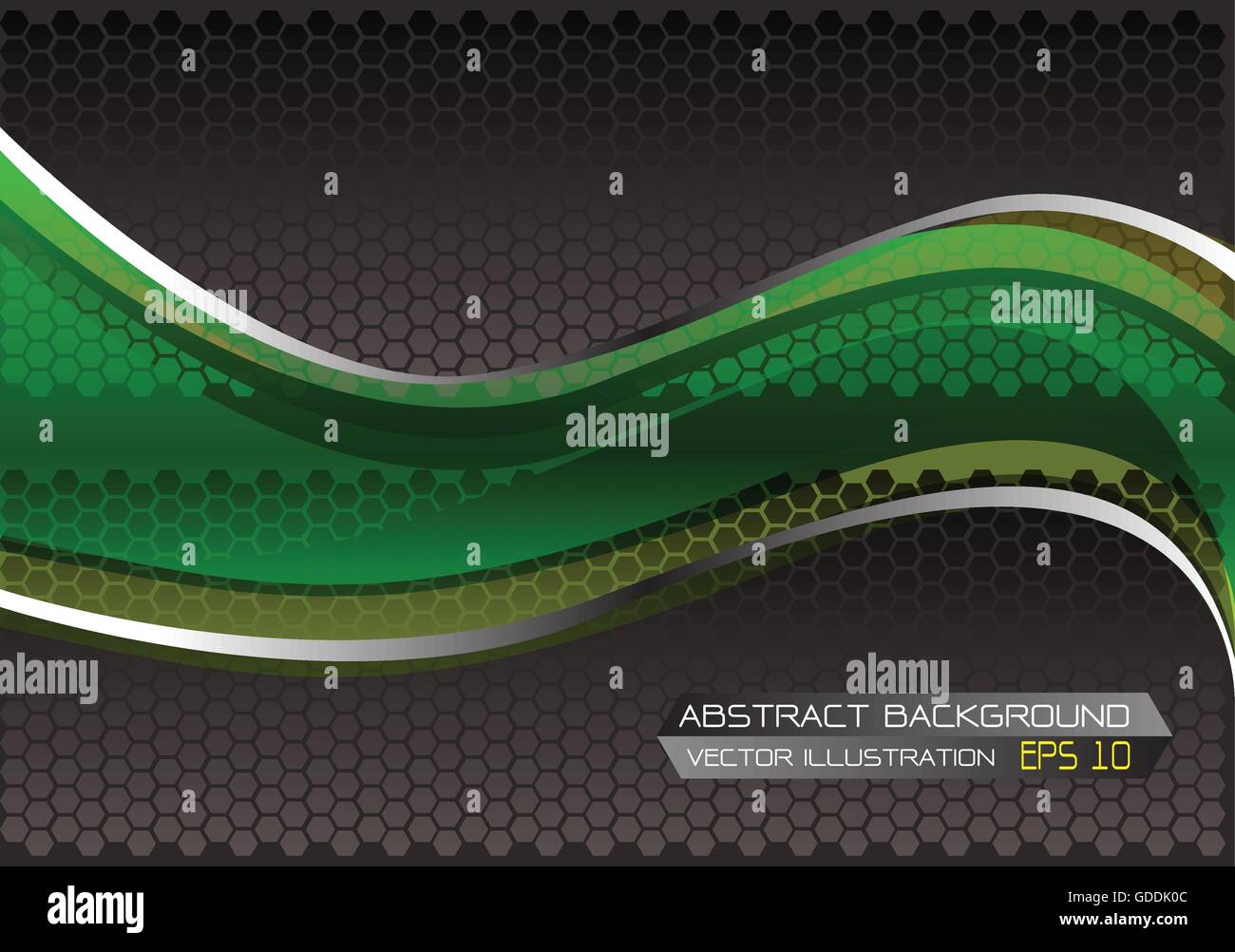 Black And Green Background Design