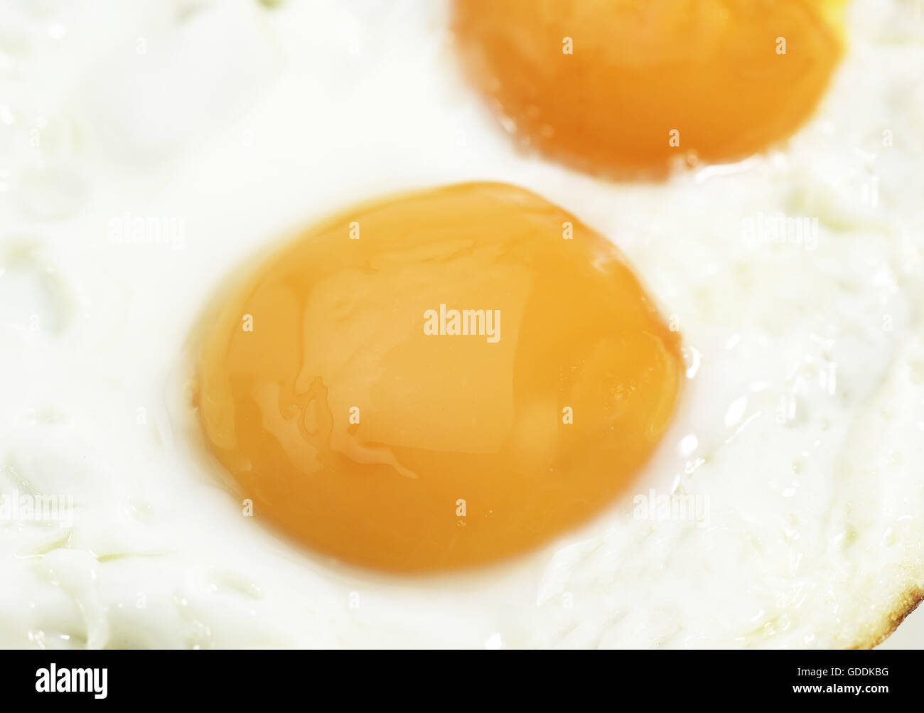 Fried Eggs, Sunny Side Up Stock Photo - Alamy