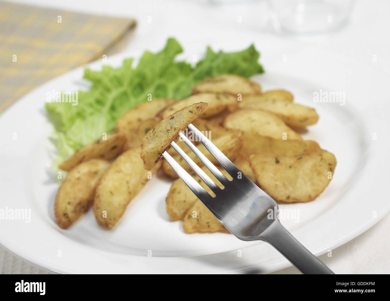 Setting the potatoes hi-res stock photography and images - Alamy