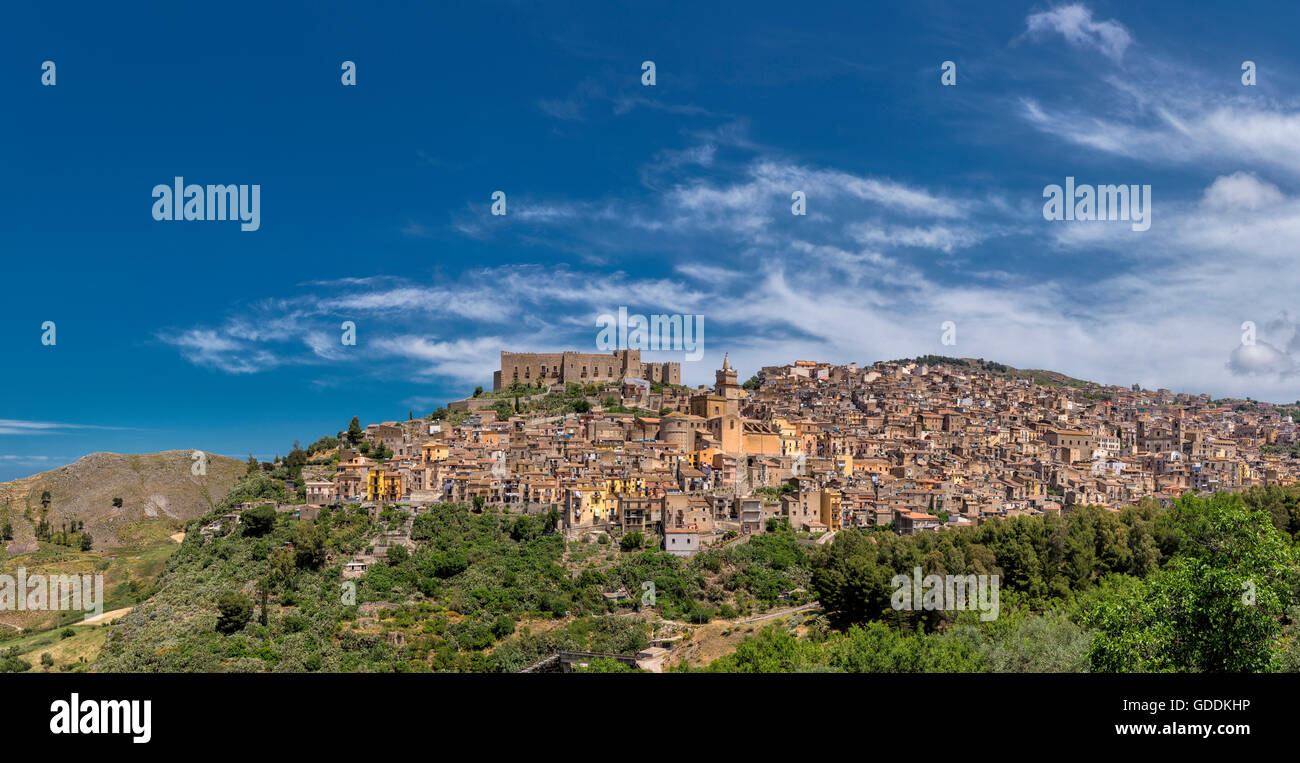 Village with the church hi-res stock photography and images - Alamy