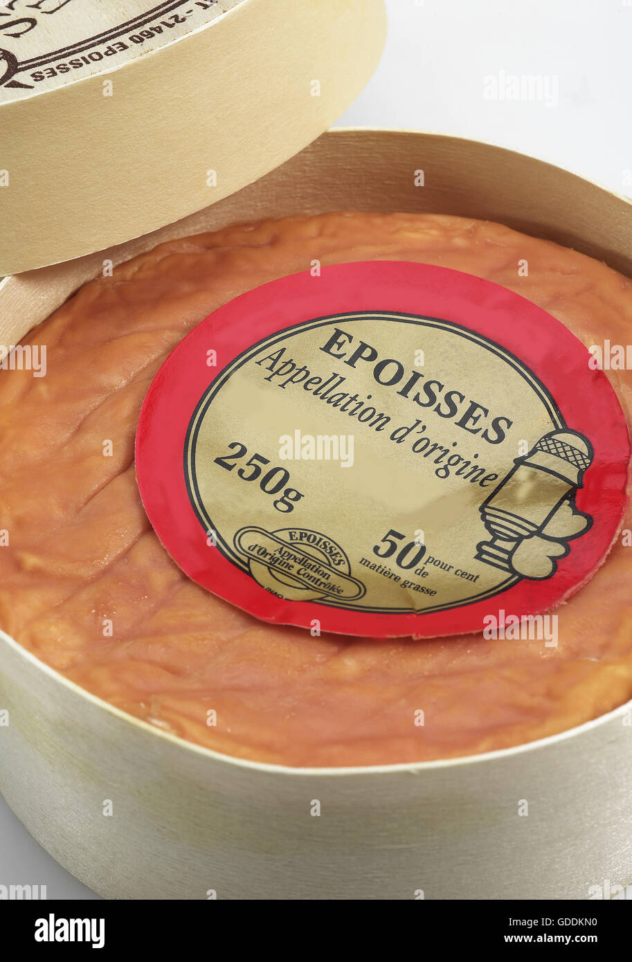 Epoisses, French Cheese made in Burgundy from Cow's Milk Stock Photo ...