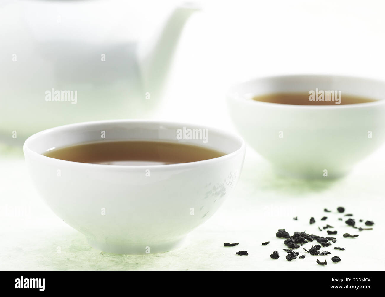 White tea bowl hi-res stock photography and images - Alamy