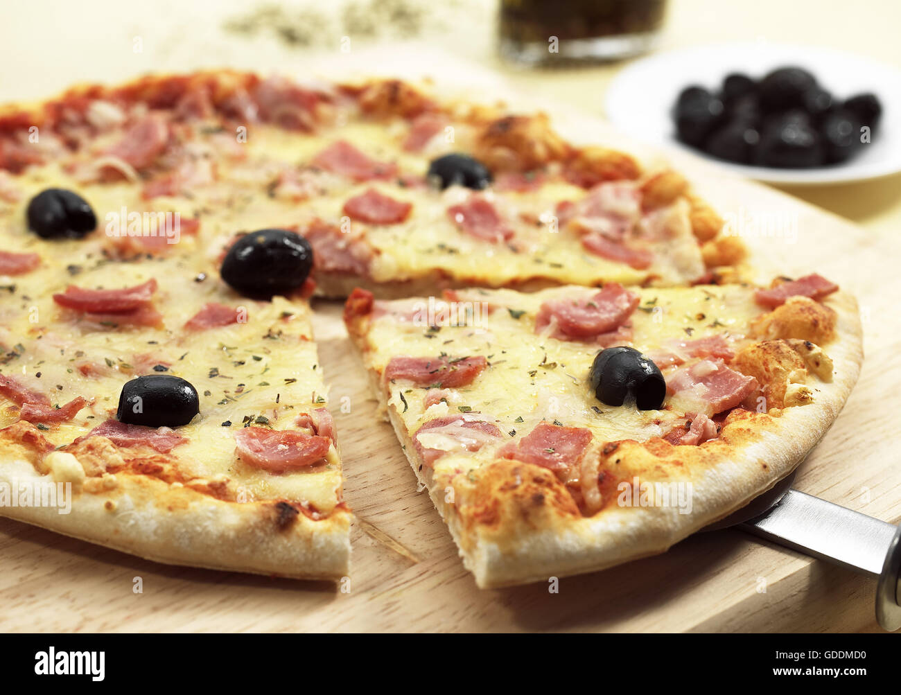 Pizza, Fast Food Stock Photo - Alamy