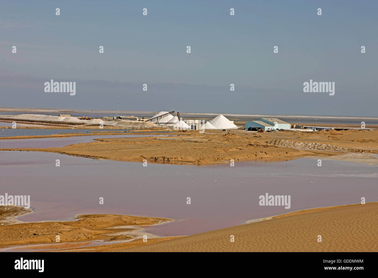 Namibia salt pans hi-res stock photography and images - Alamy