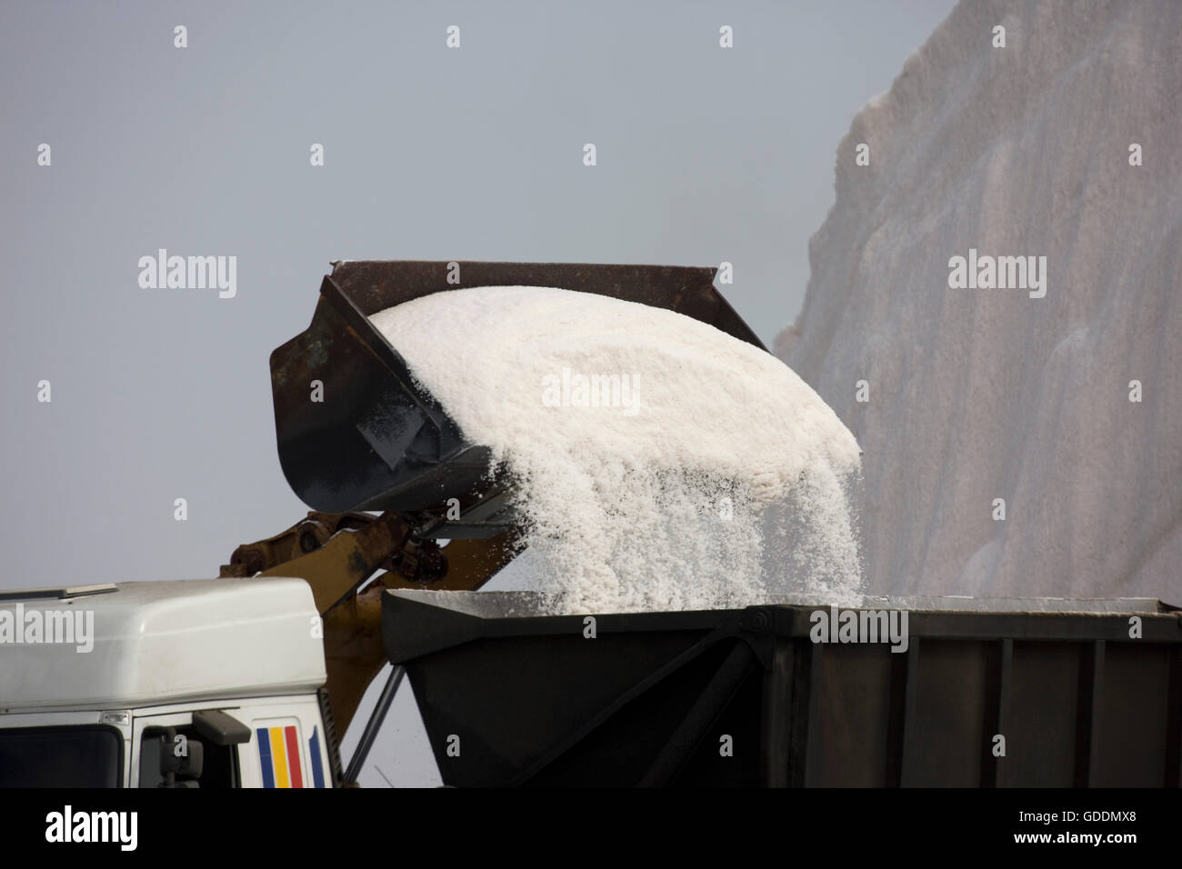 Saltworks Near Walvis Bay in Namibia Stock Photo - Alamy