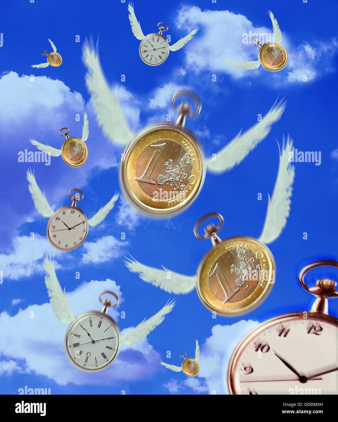 Symbols of the time hi-res stock photography and images - Alamy