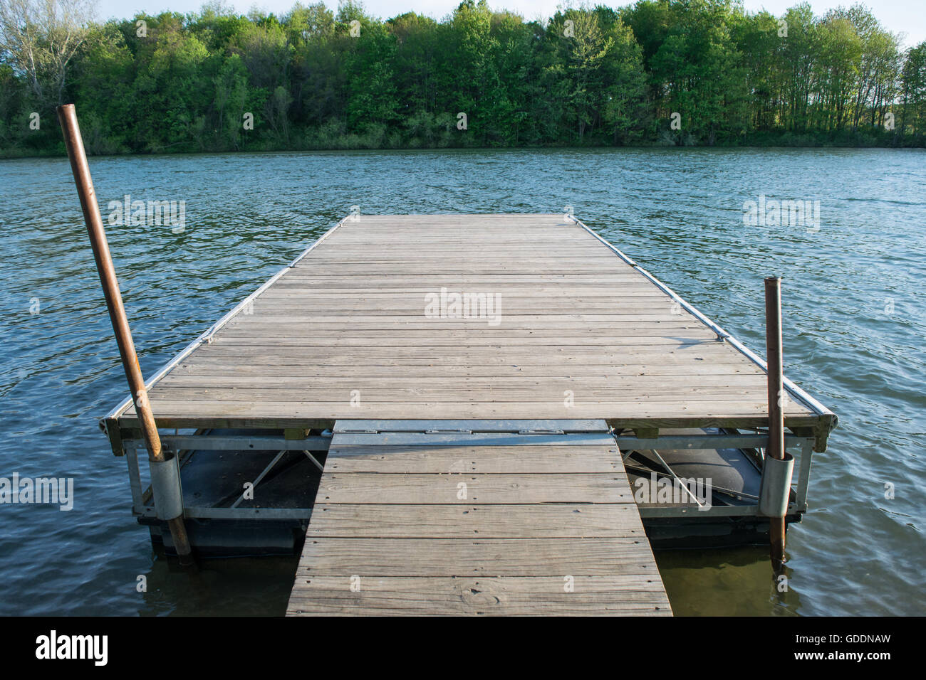 Docking Area and Boat Launch On a Lake in Codorus State Park ...