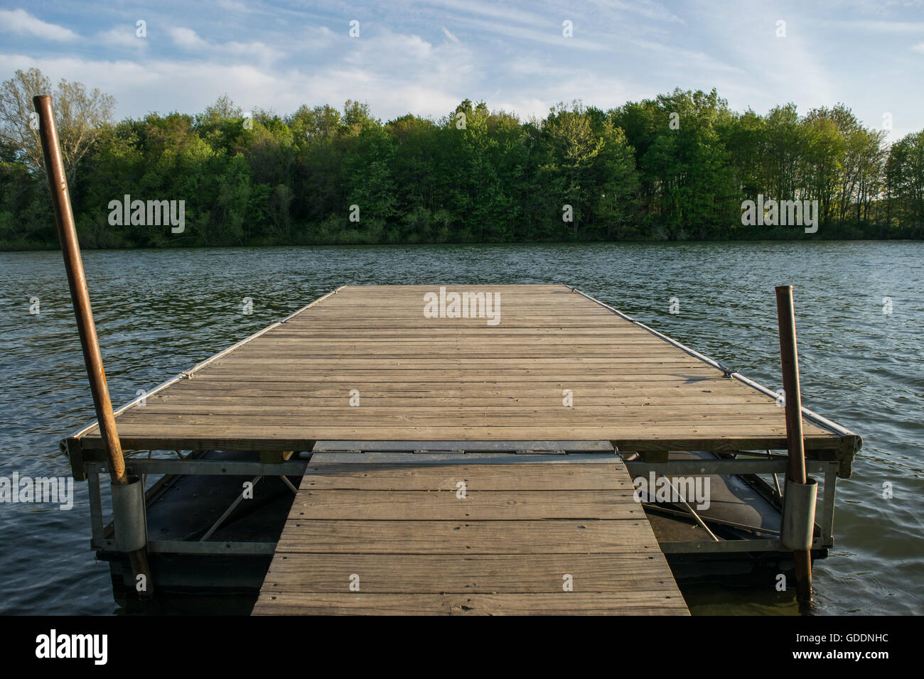 Docking Area and Boat Launch On a Lake in Codorus State Park ...