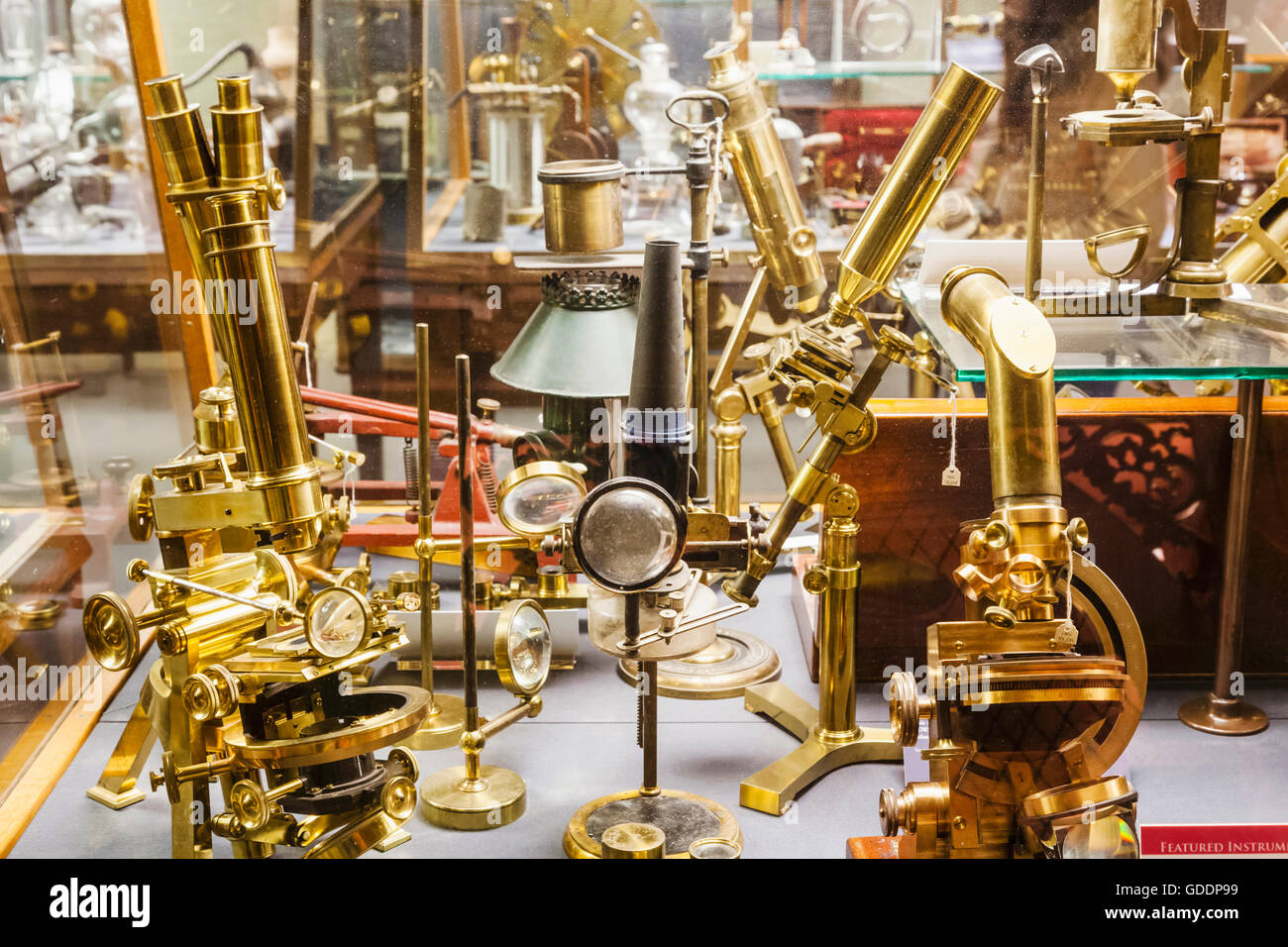 History of microscopes hi-res stock photography and images - Alamy
