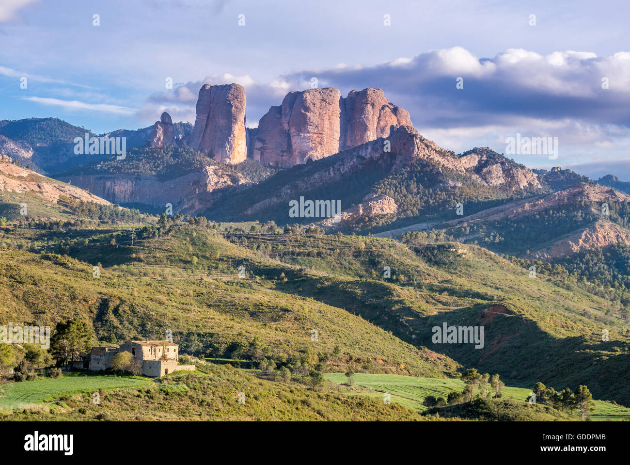 Spain,Catalonia,Tarragona Province,Horta de San Joan fields Stock Photo ...
