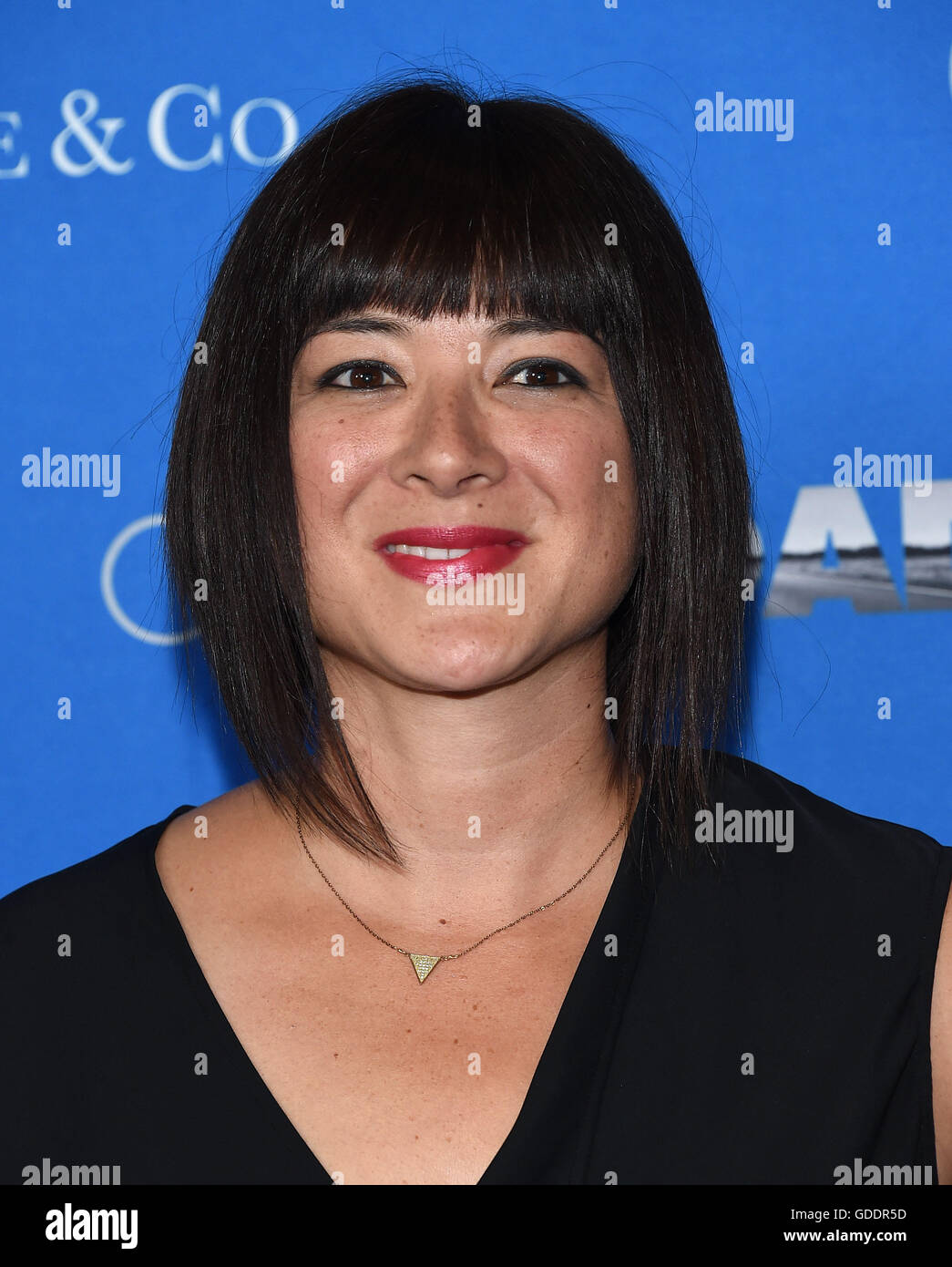 Los Angeles, California, USA. 14th July, 2016. Mary Rohlich arrives for ...