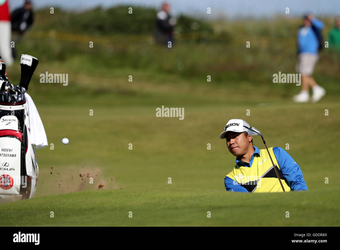 South Ayrshire, Scotland. 14th July, 2016. (L-R) Daisuke Shindo, Rory ...