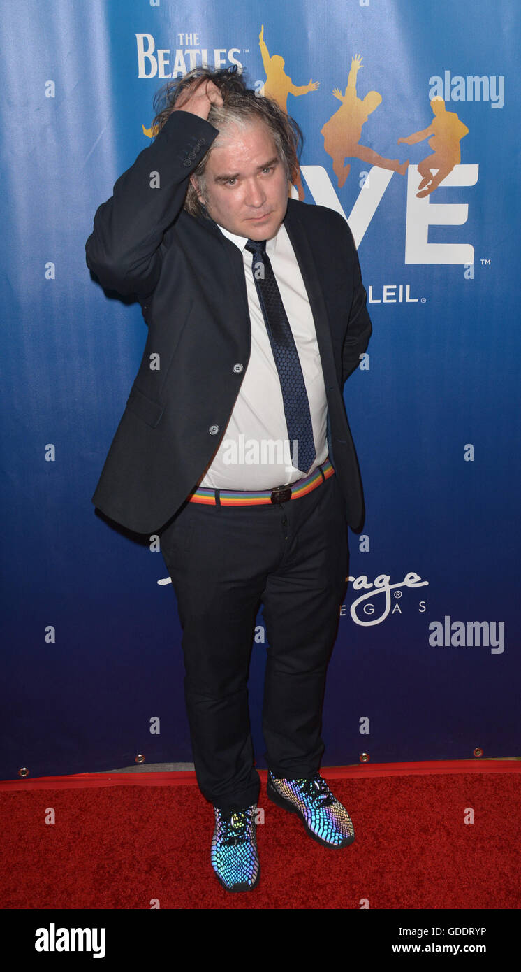 Las Vegas, Nevada, USA. 15th July, 2016. Musician Chris Holmes attends ...