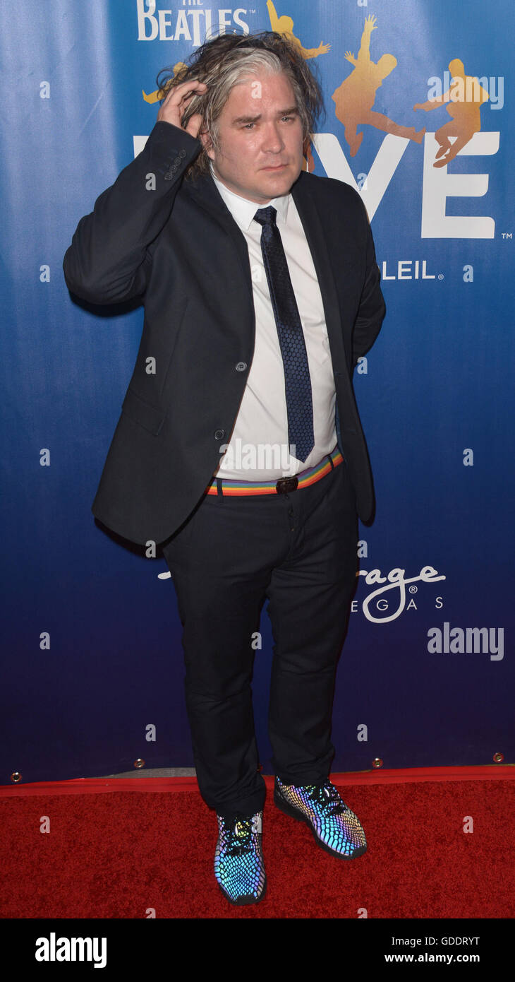 Las Vegas, Nevada, USA. 15th July, 2016. Musician Chris Holmes attends ...