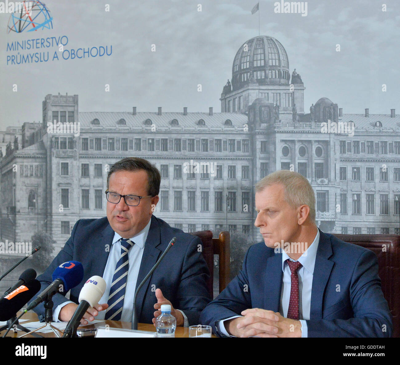 Prague, Czech Republic. 15th July, 2016. Czech Industry and Trade ...