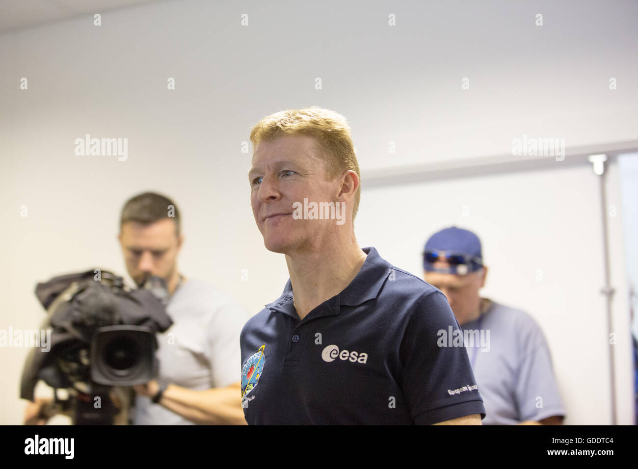 Farnborough, Hampshire UK. 15th July 2016. Astronaut Tim Peake speaks ...