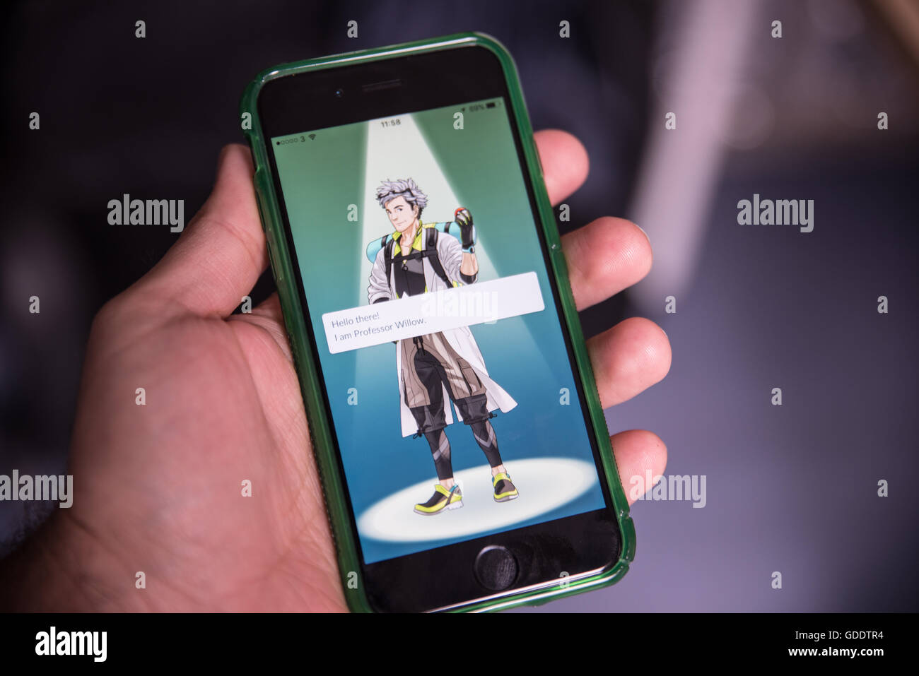 London, UK. 15th July 2016 , Pokemon Go, a free-to-play augmented ...