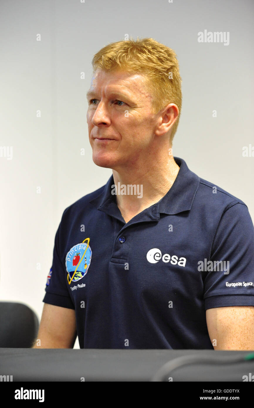 Farnborough, Hampshire, UK. 15th July, 2016. Major Tim Peake (European ...