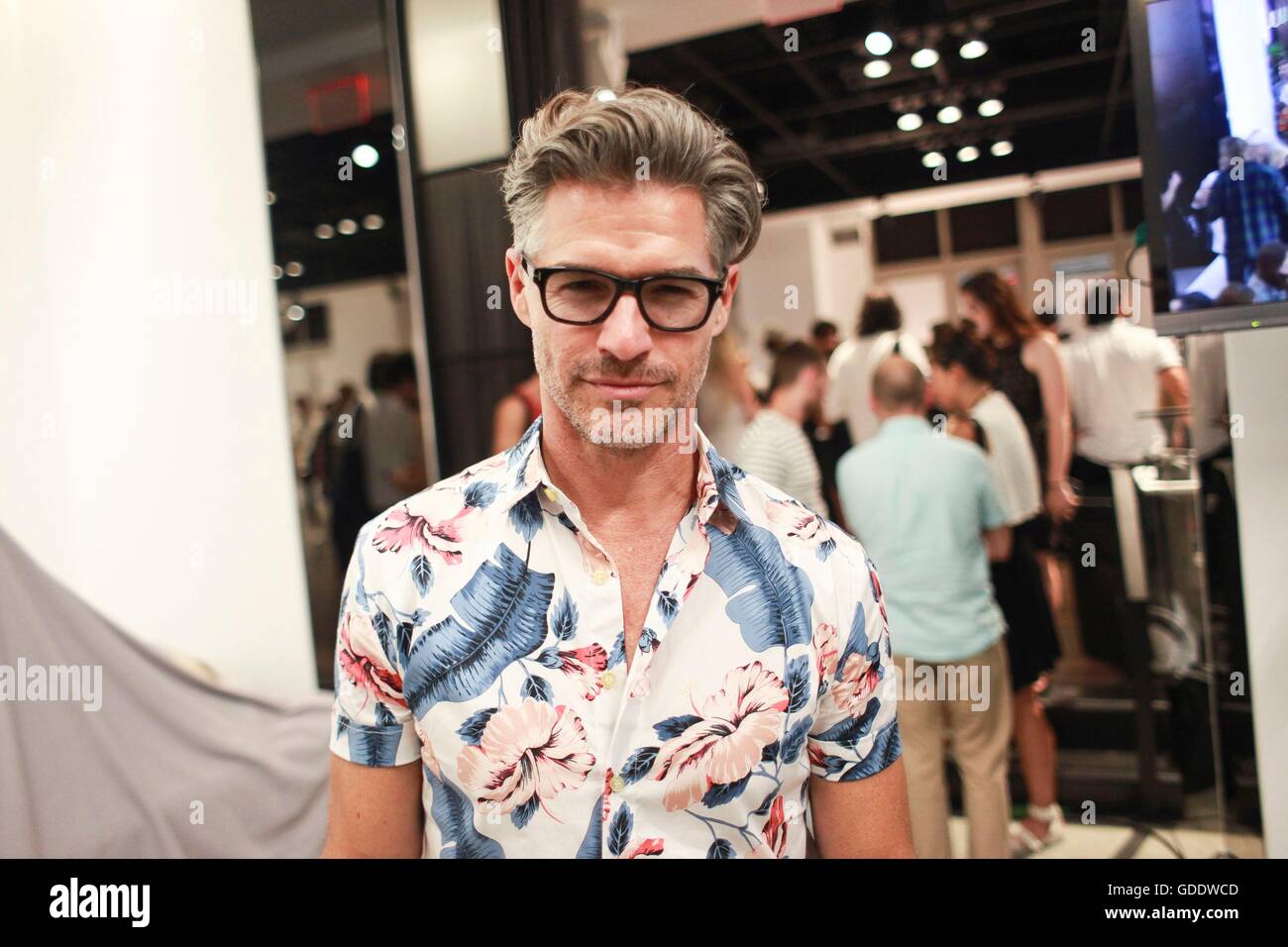 New York, NY, USA. 14th July, 2016. Eric Rutherford in attendance for Timo Weiland Men's Runway ...
