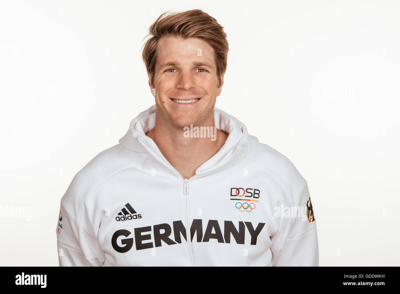 Richard Schmidt poses at a photocall during the preparations for the ...