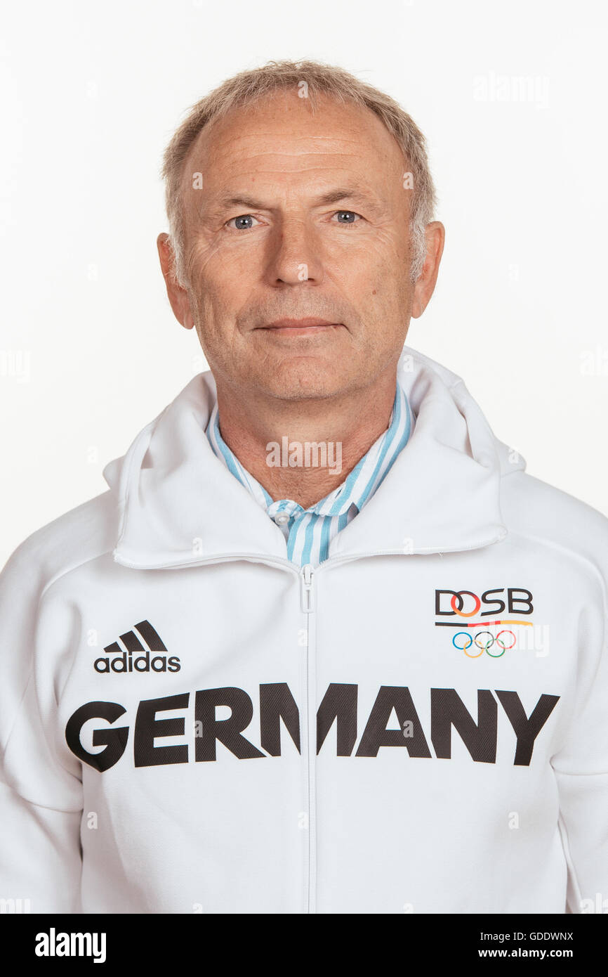Hannover, Germany. 14th July, 2016. Hans Dieter Lammer poses at a ...