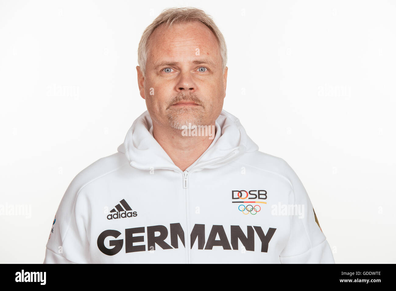 Hannover, Germany. 14th July, 2016. Sven Ressel DFeBposes at a ...