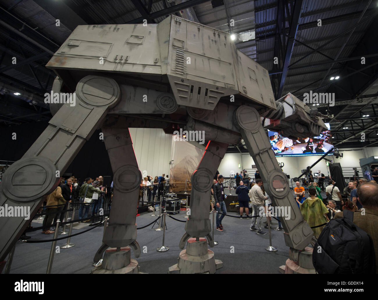 ExCel London, UK. 15th July 2016. Star Wars Celebration Europe 2016 ...