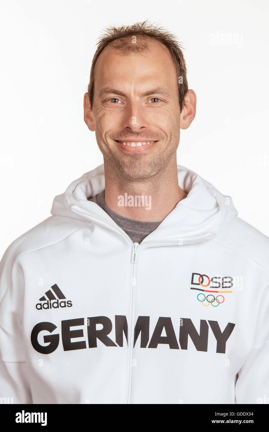 Hannover, Germany. 15th July, 2016. Rainer Schubert poses at a ...