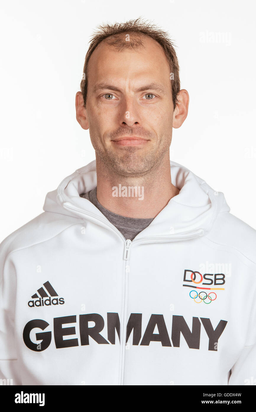 Hannover, Germany. 15th July, 2016. Rainer Schubert poses at a ...