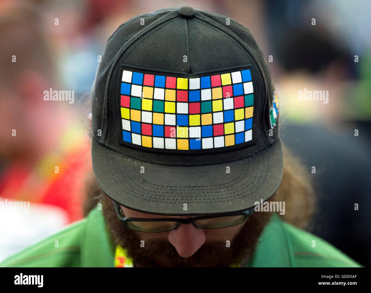 Prague, Czech Republic. 15th July, 2016. Rubik´s cube European ...