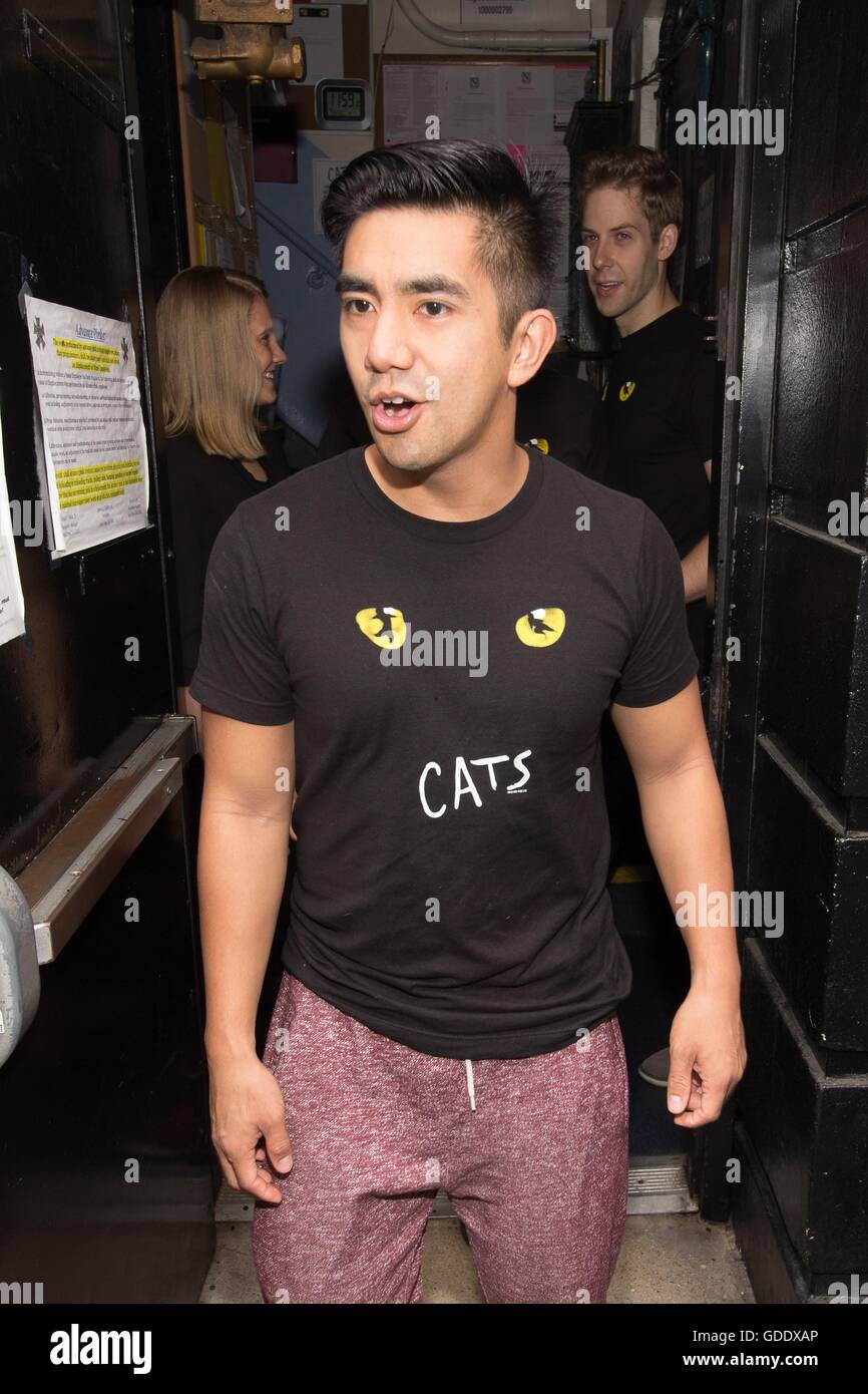 New York, NY, USA. 14th July, 2016. Aaron Albano at a public appearance ...