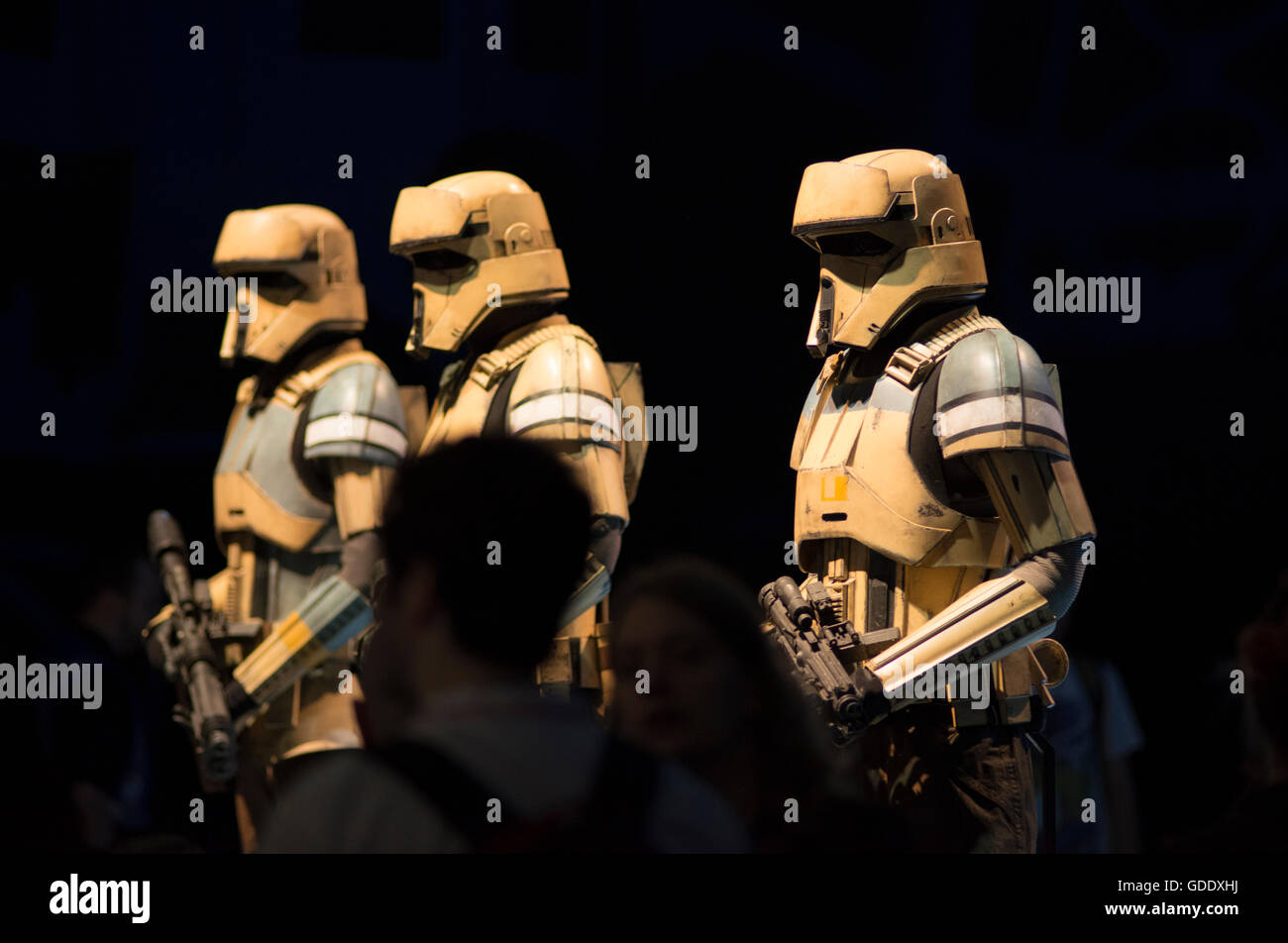 ExCel London, UK. 15th July 2016. Star Wars Celebration Europe 2016 ...