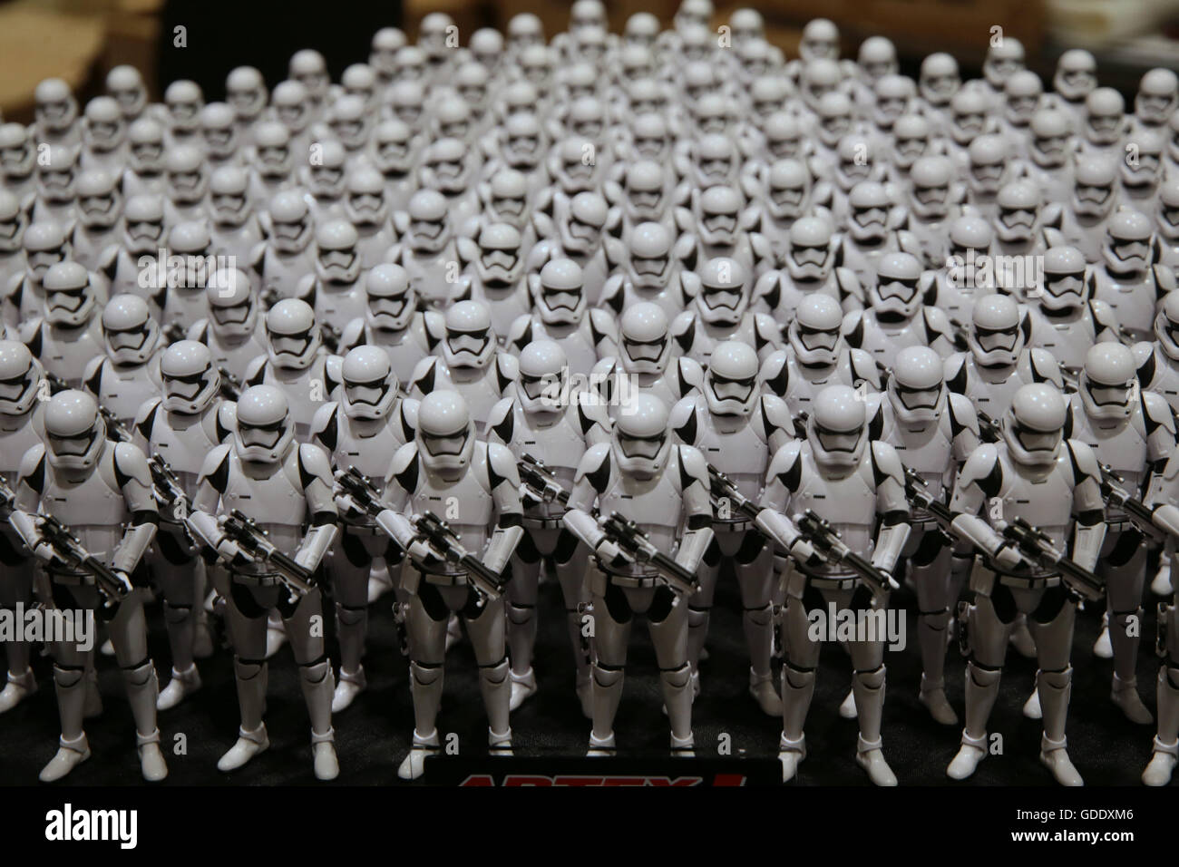 London, UK. 15th July, 2016. Star Wars celebrations Europe,Hundred of ...