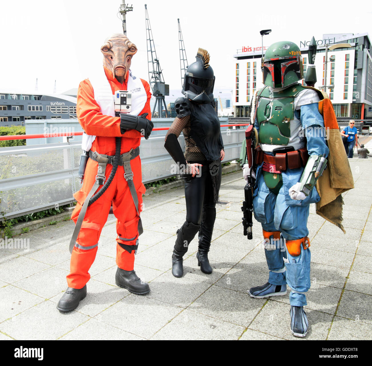 London, UK. 15th July, 2016. Star Wars celebrations Europe,Hundred of ...