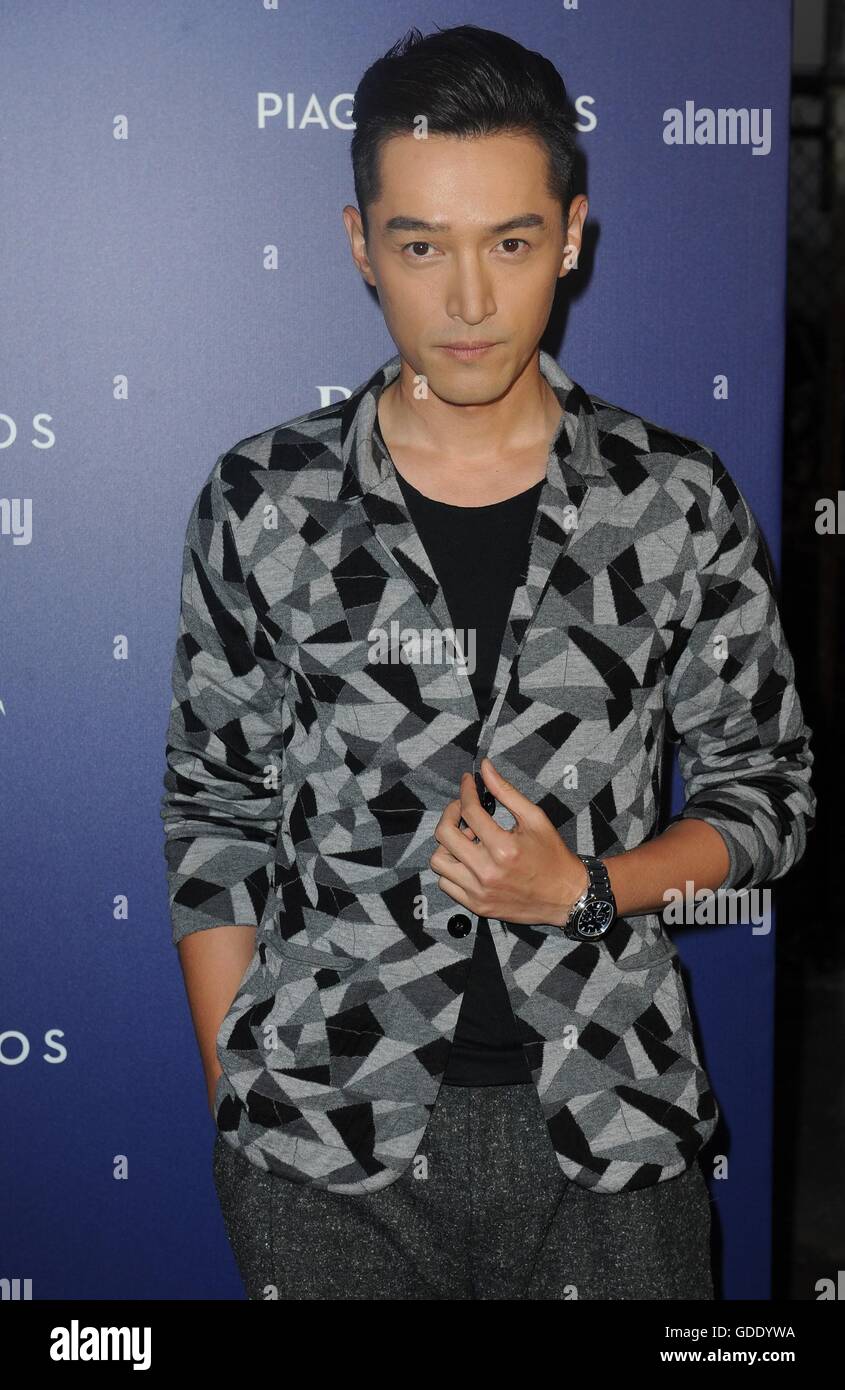 Brooklyn, NY, USA. 15th July, 2016. Hu Ge at arrivals for Piaget Launch ...