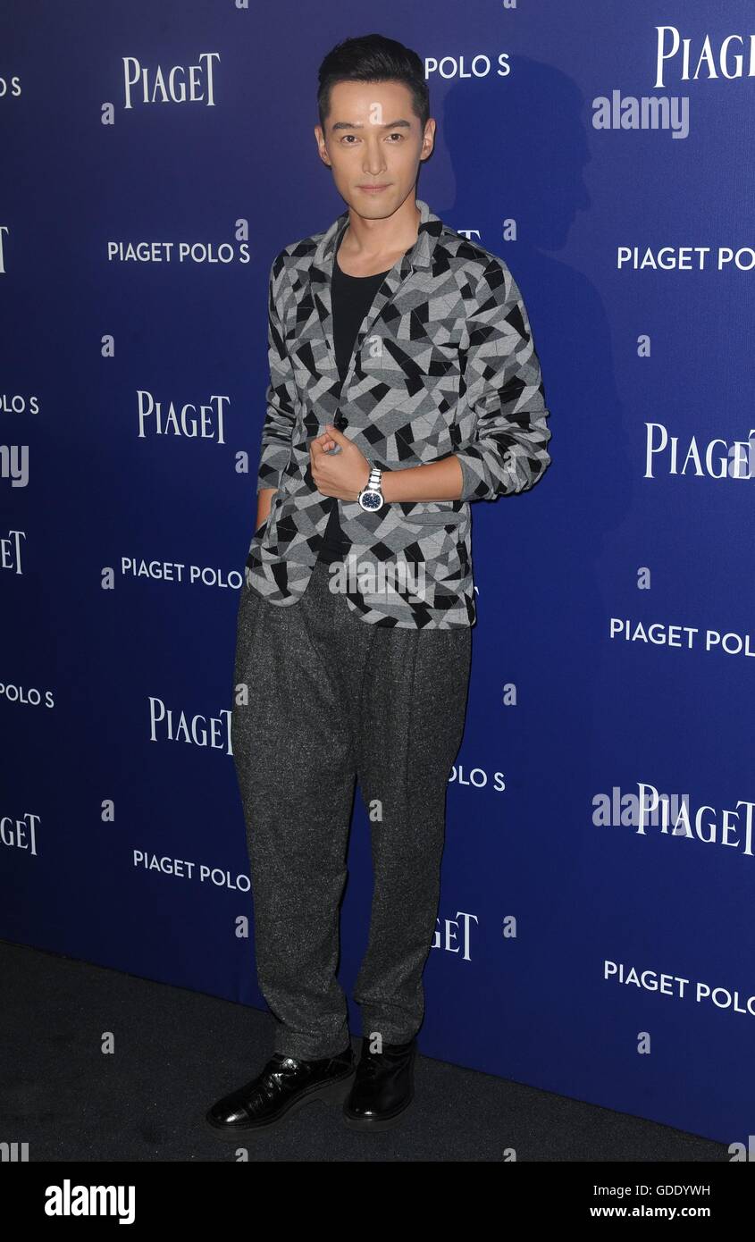 Brooklyn, NY, USA. 15th July, 2016. Hu Ge at arrivals for Piaget Launch ...