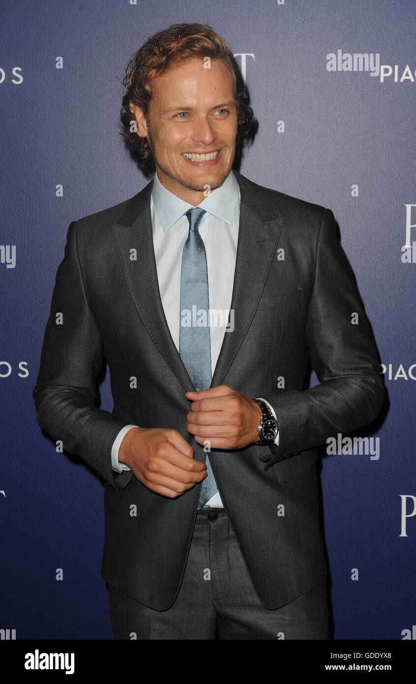 Brooklyn, NY, USA. 15th July, 2016. Sam Heughan at arrivals for Piaget ...