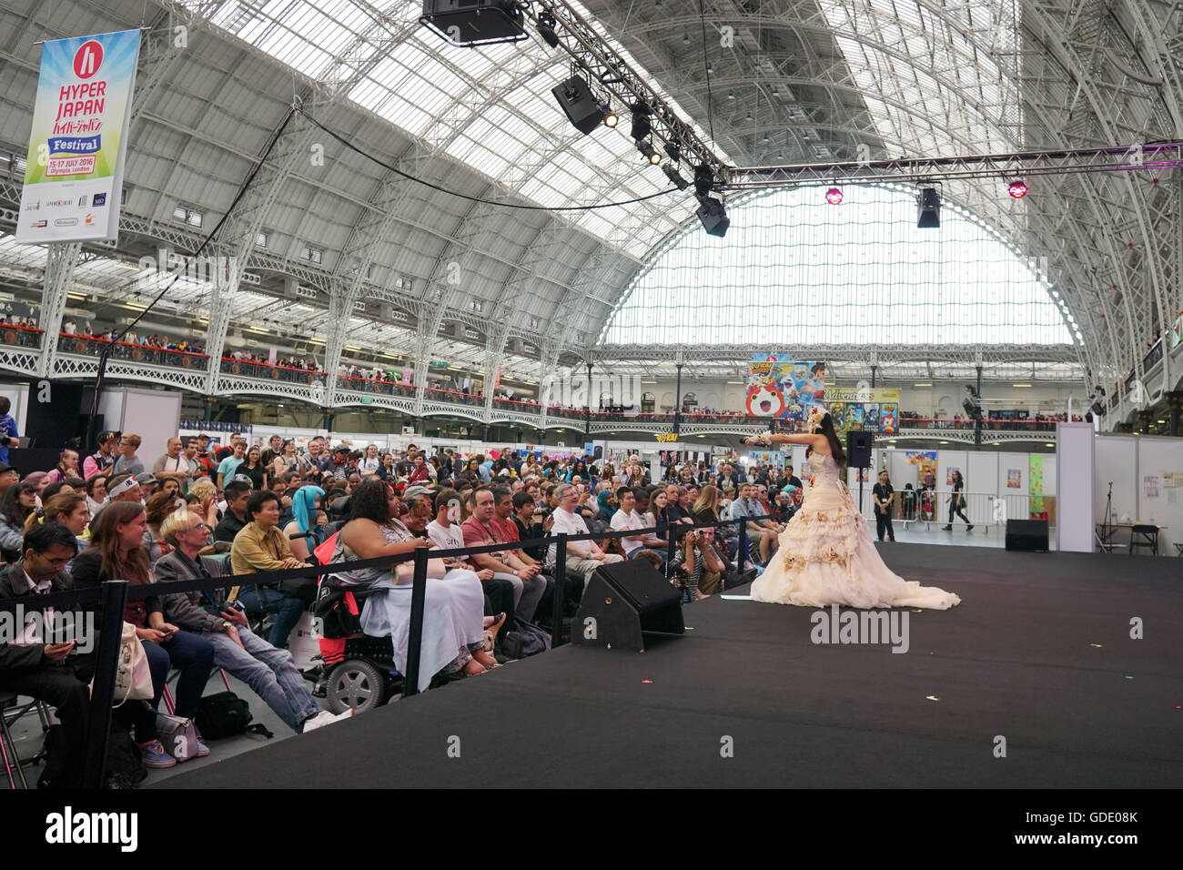 London, England, UK. 15th July, 2016. HYPER JAPAN Festival 2016 ...