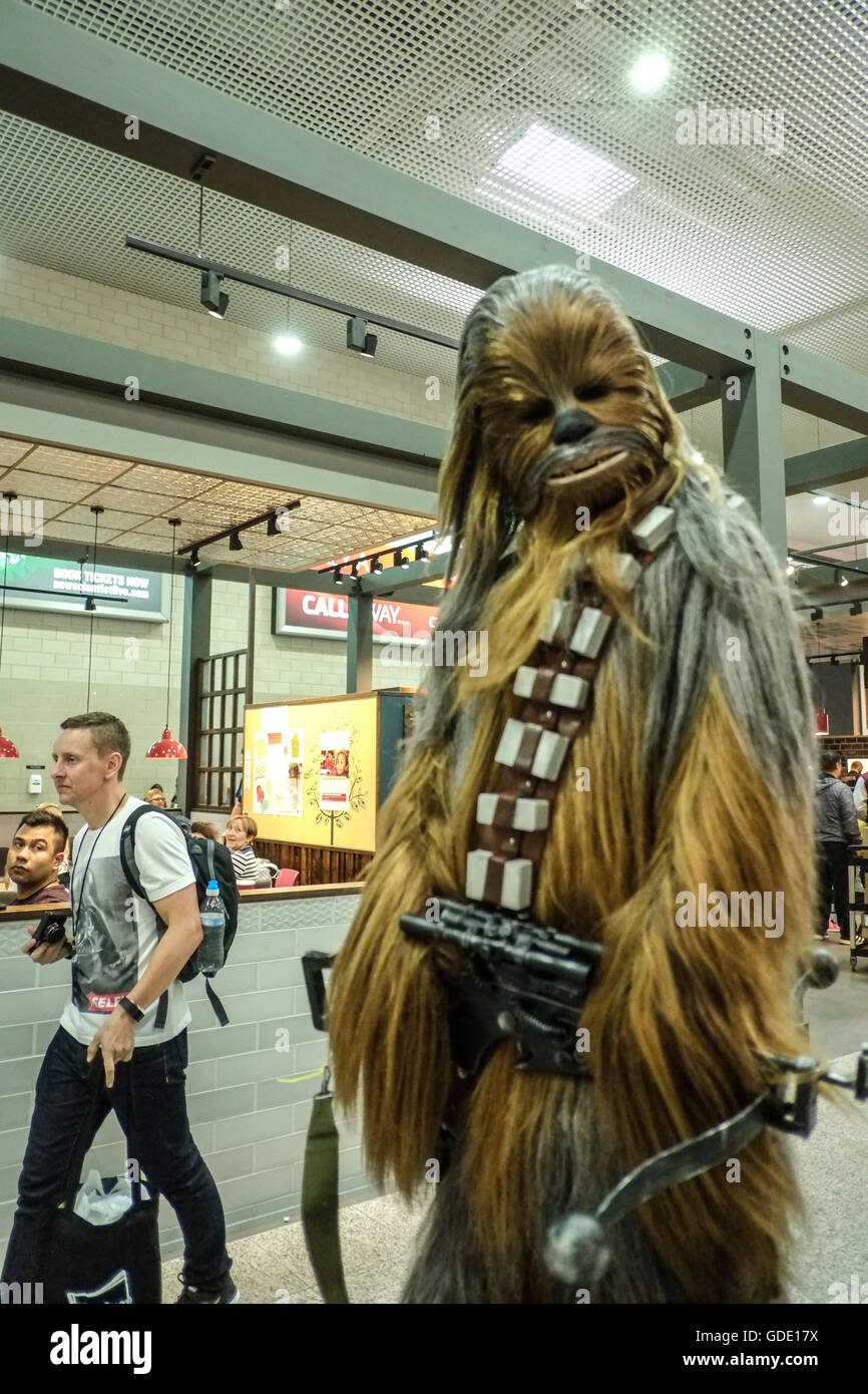 London, UK. 15th July, 2016.Star Wars Celebration Event held at Excel ...