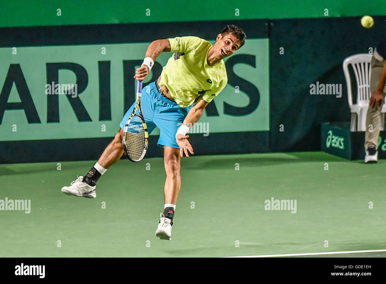 Rogerio Dutra player of the Brazilian team during BRAZIL X ECUADOR ...