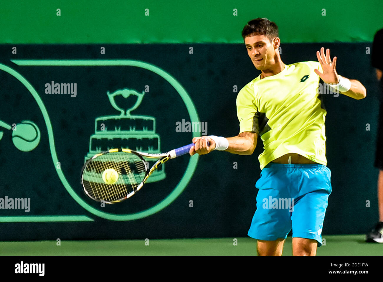 Rogerio Dutra player of the Brazilian team during BRAZIL X ECUADOR ...