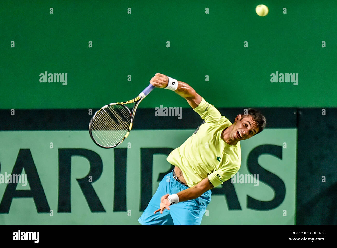 Rogerio Dutra player of the Brazilian team during BRAZIL X ECUADOR ...