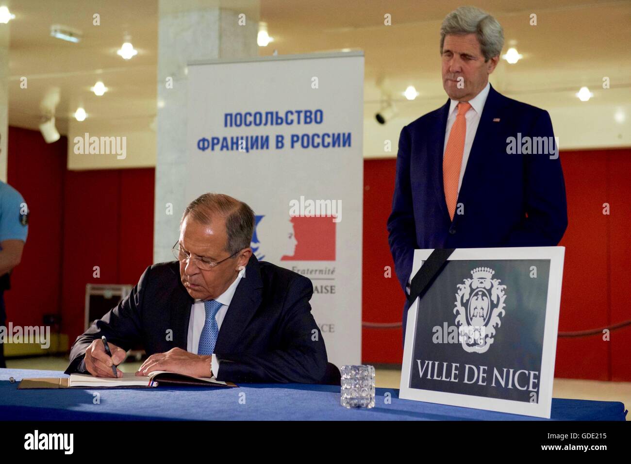 Moscow, Russia. 15th July, 2016. Russian Foreign Minister Sergey Lavrov ...