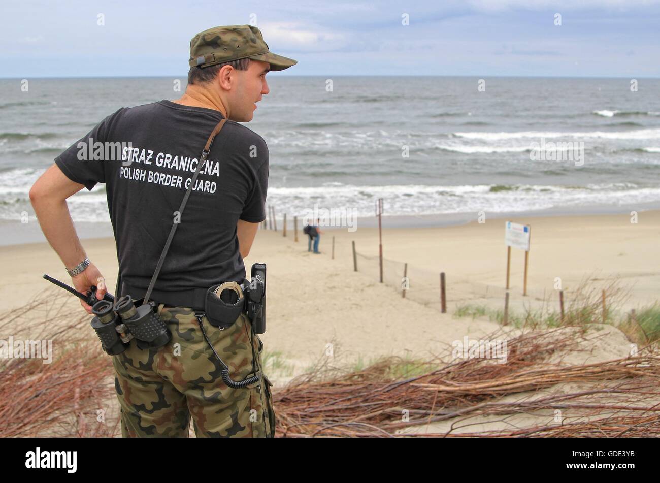 Polish border guard officers in hi-res stock photography and images - Alamy