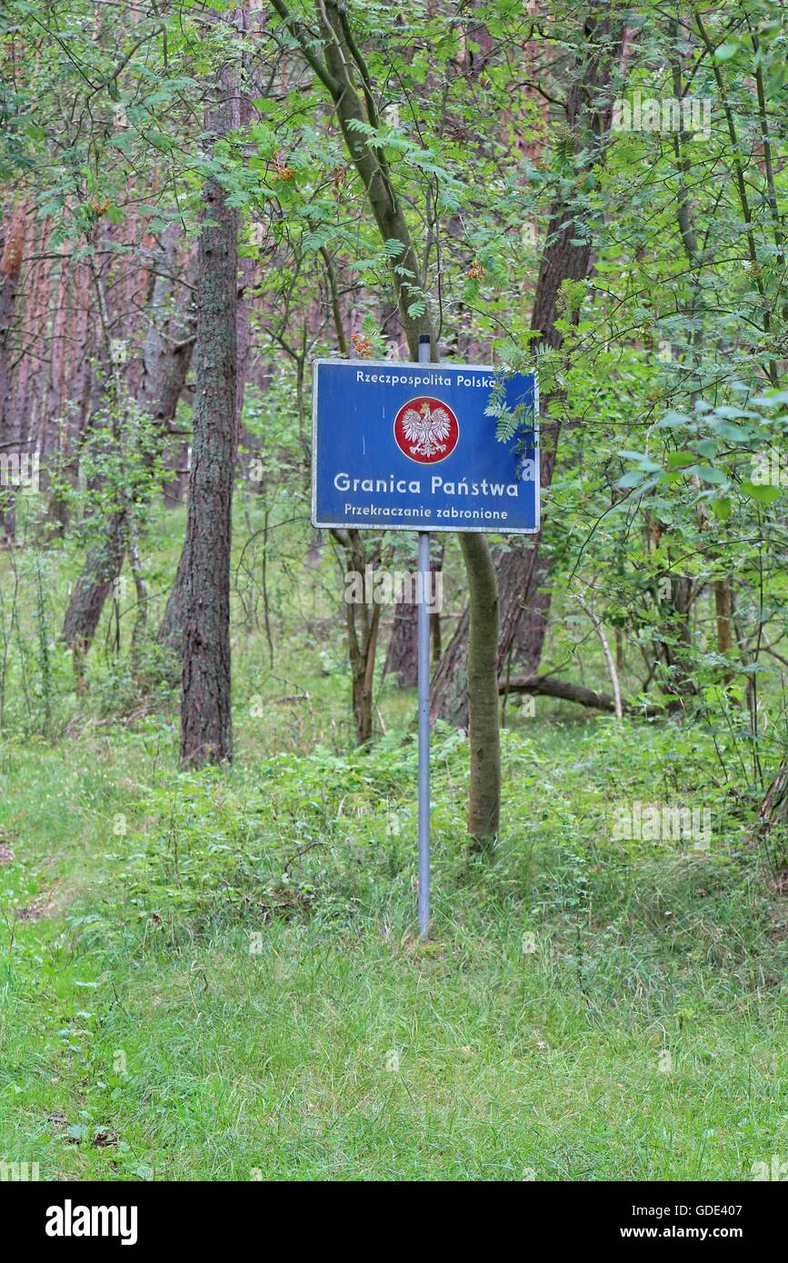 Polish border kaliningrad hi-res stock photography and images - Alamy