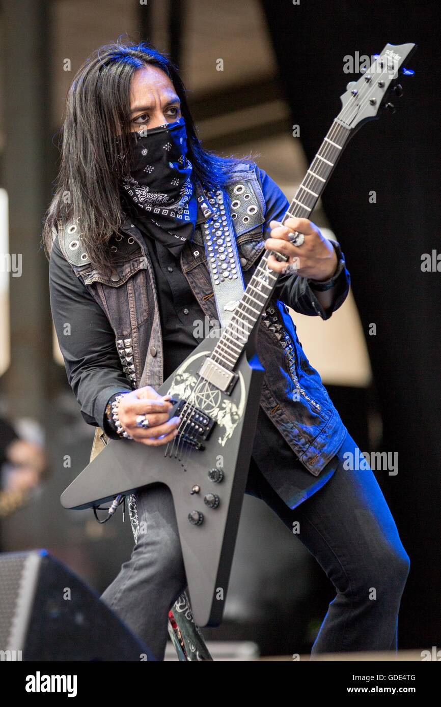 Chicago, Illinois, USA. 15th July, 2016. SIN QUIRIN of Ministry ...