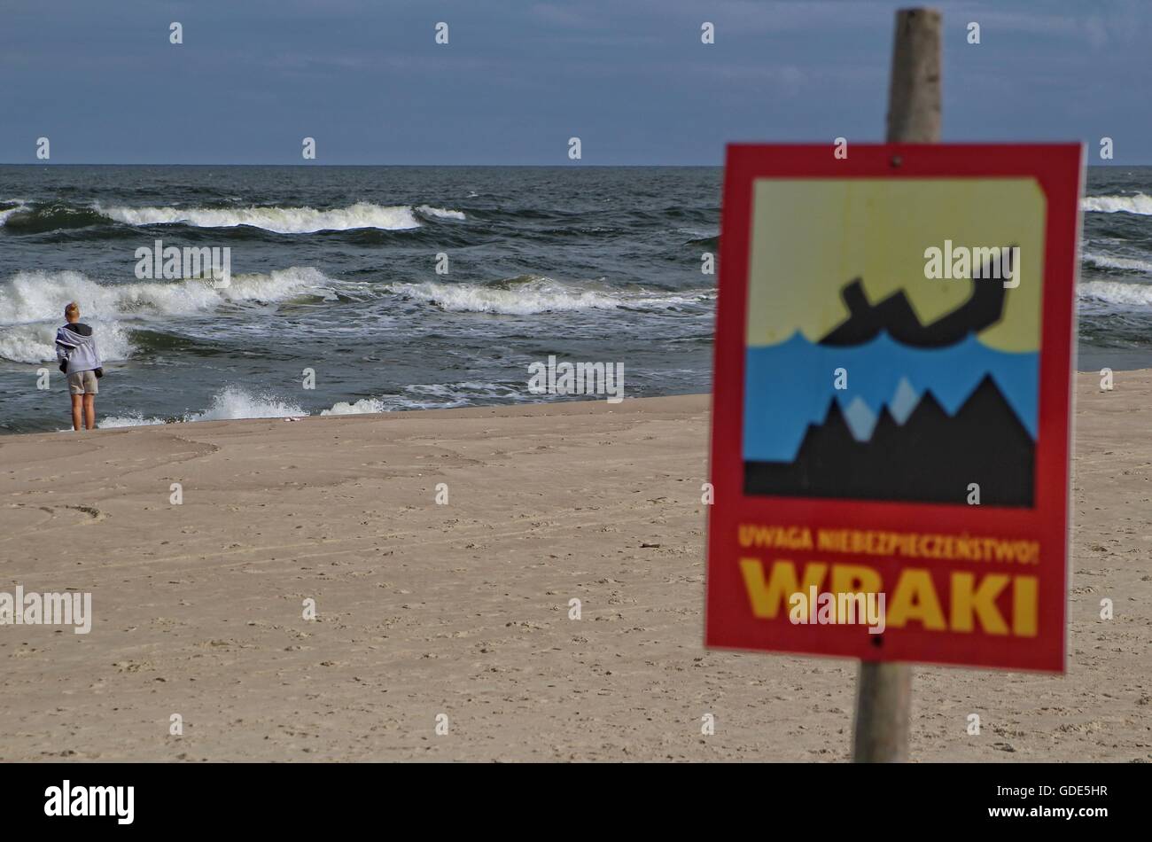 Piaski, Poland. 16th July, 2016. The Vistula Spit is an aeolian sand ...