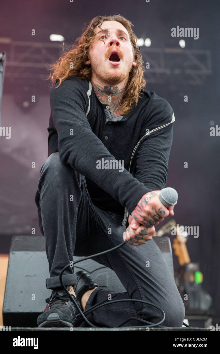 Chicago, Illinois, USA. 15th July, 2016. MIKE HRANICA of The Devil ...