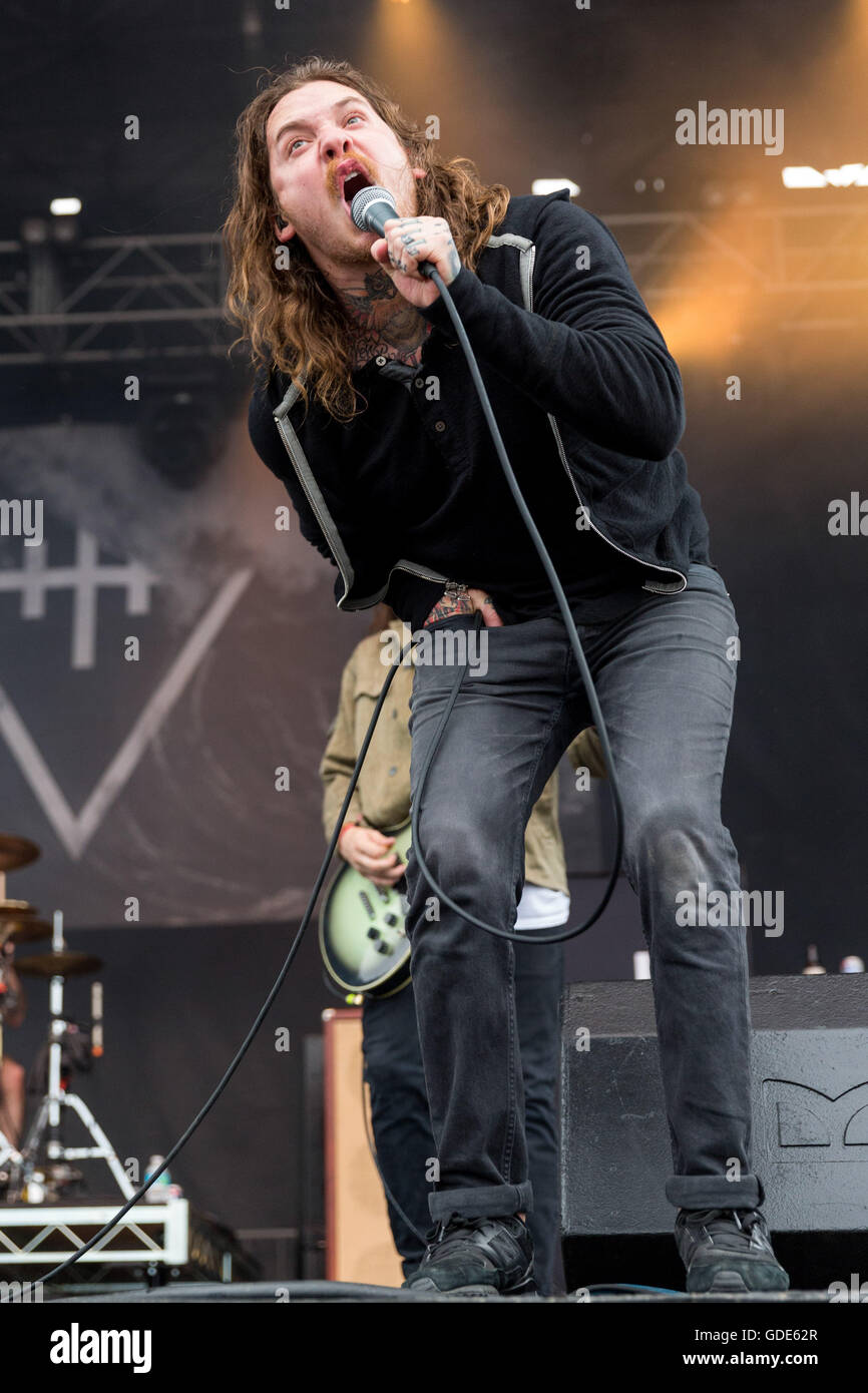 Chicago, Illinois, USA. 15th July, 2016. MIKE HRANICA of The Devil ...